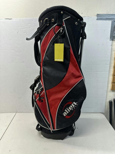 Used Alien Blk Red Alien Golf Stand Bag Golf Stand Bags | SidelineSwap ...