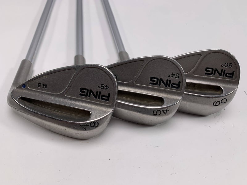 Ping MB Wedge Set 48* | 54* | 60* Blue Dot 1* Up Wedge Steel Mens RH ...
