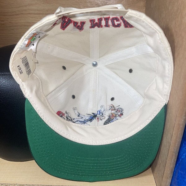 Vintage Team Mickey Disney Snap Back Cap Goofy Blockhead Hat - New With ...