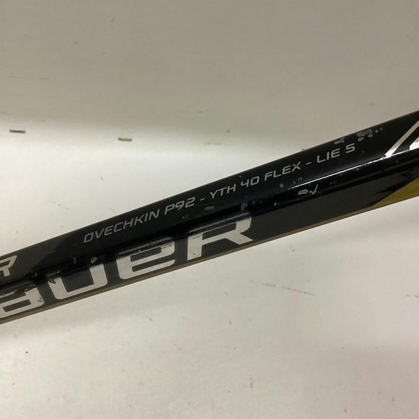 Used Bauer Supreme Mx3 40 Flex Pattern P92 Youth One Piece Sticks ...