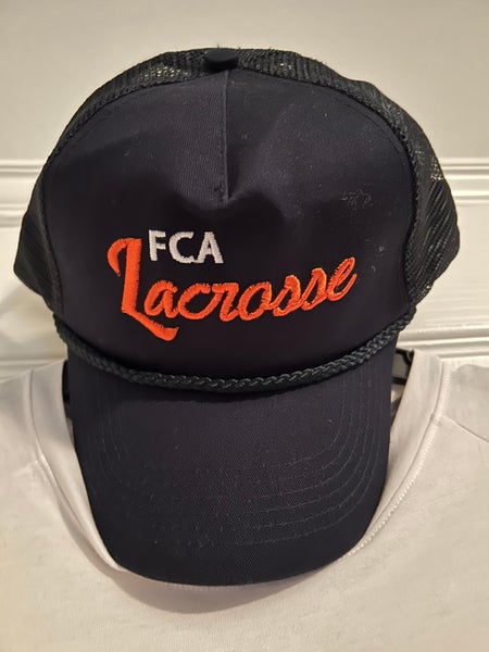 FCA Lacrosse Merch Metallic Logo + Flat Bill Rope Hat | SidelineSwap ...