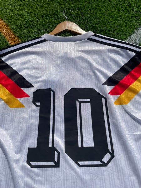 Germany 1990 Home Retro Soccer Jersey | SidelineSwap | Buy and Sell on ...