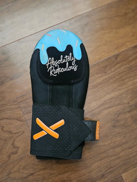 Black Used Senior Wrist Guards Aria Sliding mitt | SidelineSwap | Buy ...