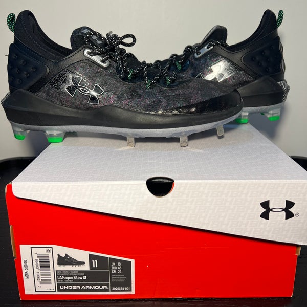 Men’s Size 11 Under Armour Harper 8 Low ST Baseball Cleats New ...