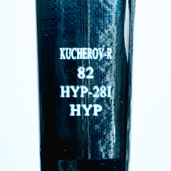 New Custom Silver Bauer Vapor Hyperlite Hockey Stick-RH-Kucherov Pro ...