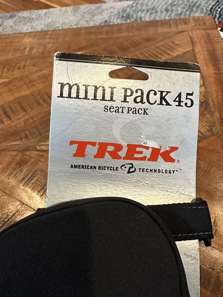 Trek Bicycle Bike Seat Pack Bag Storage Saddle Mini 45 Y2K New old Stock 1998 | SidelineSwap ...