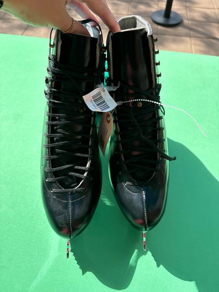 Barely Used SP-TERI CUSTOM Figure Skates Adult 10.5 | SidelineSwap ...