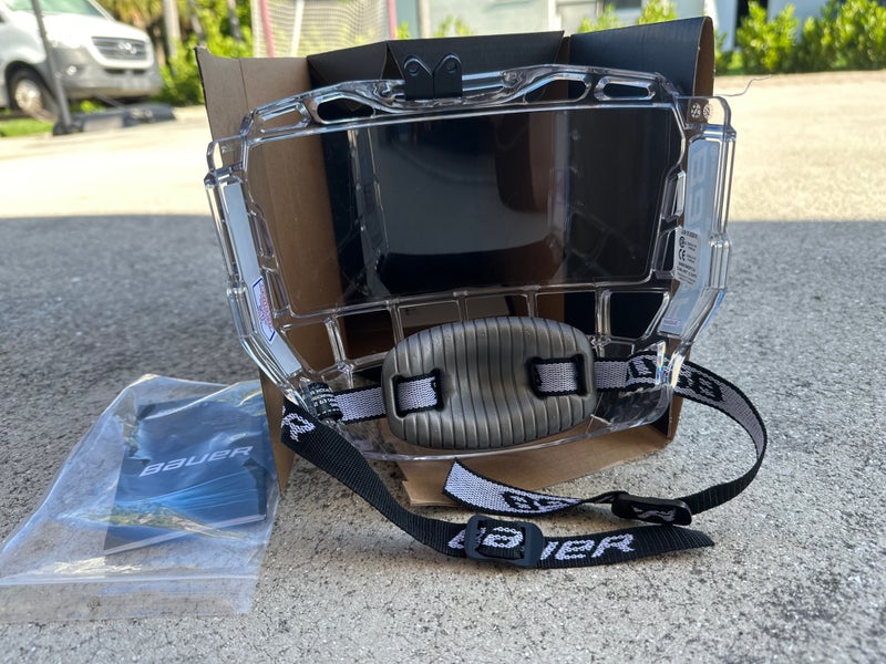 Bauer Helmet Clear Shield | SidelineSwap | Buy and Sell on SidelineSwap