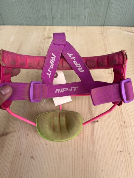 Pink Used Rip It Face Guard | SidelineSwap | Buy and Sell on SidelineSwap