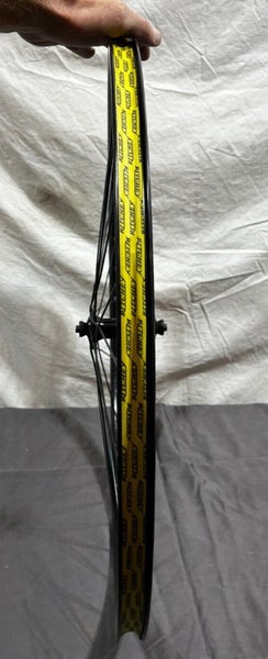 Mavic A 139 36-Spoke Black Aluminum 622x19/29er Front Wheel Shimano LX ...