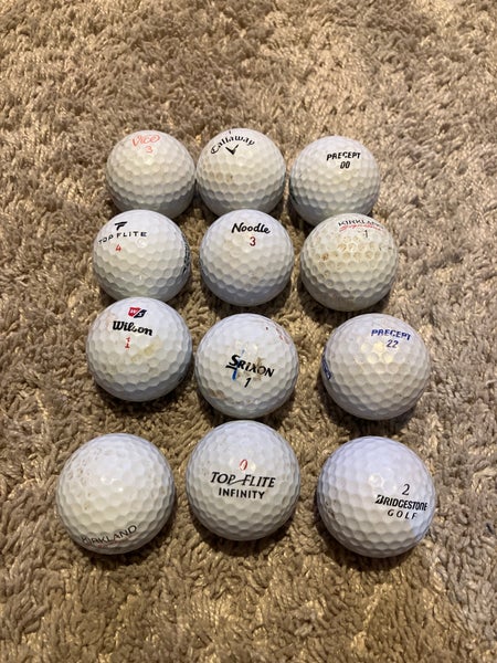 Dozen Assorted Golf Balls | SidelineSwap | Buy and Sell on SidelineSwap