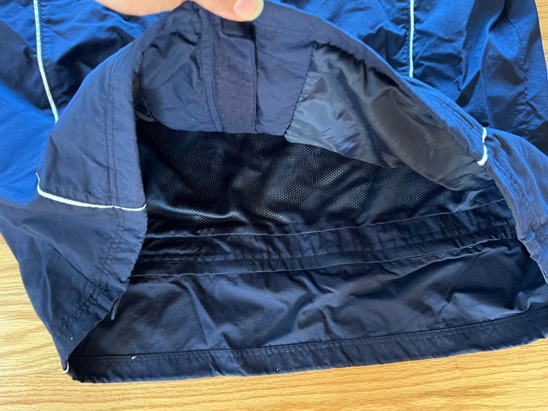 Nike Bauer Lightweight Windbreaker Jacket Navy XL Vintage ...