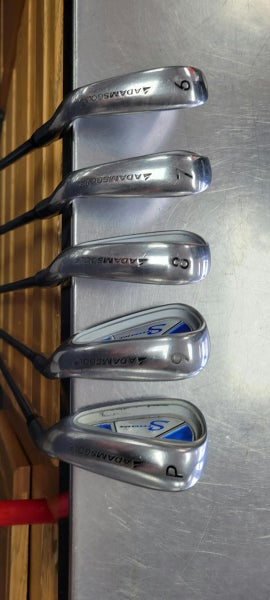 Used Adams Golf Speedline 6-pw 6i-pw Regular Flex Steel Shaft Iron Sets ...
