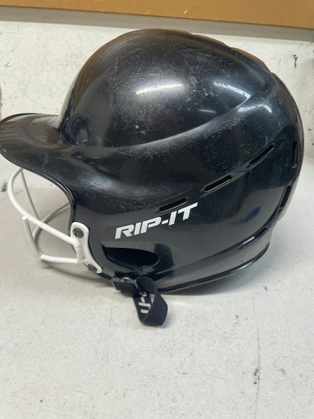 Used Rip-it Rip-it Vision Sb Helmet S M Blk S M Baseball And Softball ...