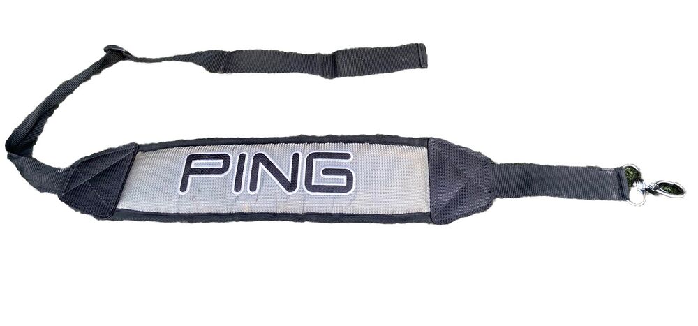 Ping Golf Single Strap For Cart Bag 1 Carabiner Clip 19" Main Length 54 ...