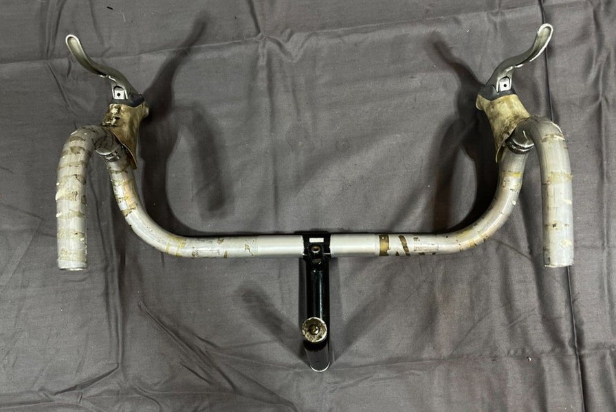 Centurion 41cm Aluminum Drop Bar Shimano 105 Levers Tioga 130mm Quill ...
