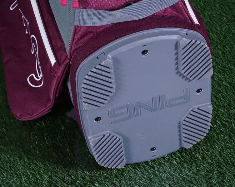 PING 2021 TRAVERSE CART BAG 14 WAY DIVIDERS GOLF BAG, GARNET / HEATHER ...