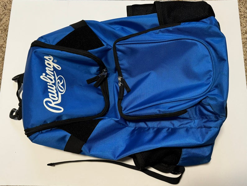 Rawlings baseball bag (bat pack/batpack) - blue | SidelineSwap | Buy ...