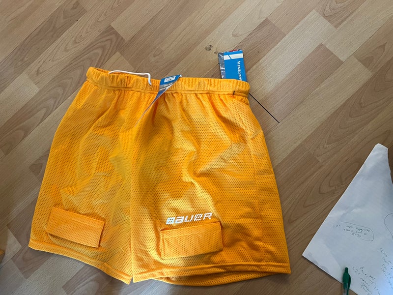 Yellow New Large Bauer Mesh Jock Shorts | SidelineSwap | Buy and Sell ...
