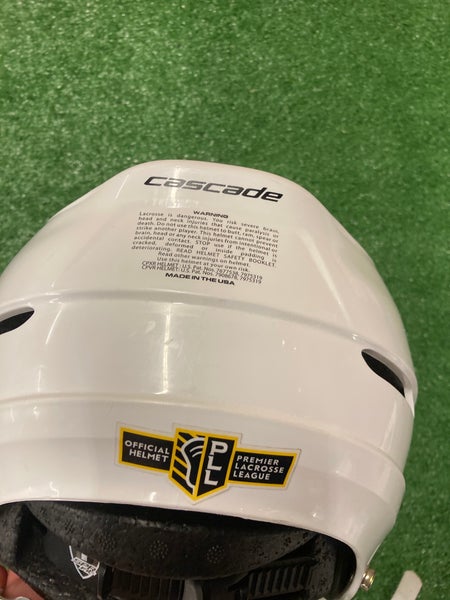White Used Adult Cascade CPV-R Helmet | SidelineSwap | Buy and Sell on ...