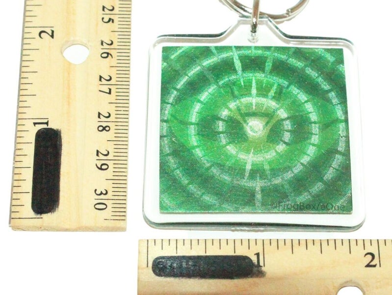 Vintage Greg Gekko From Pj Masks Disney Junior - Lucite Green Foil ...