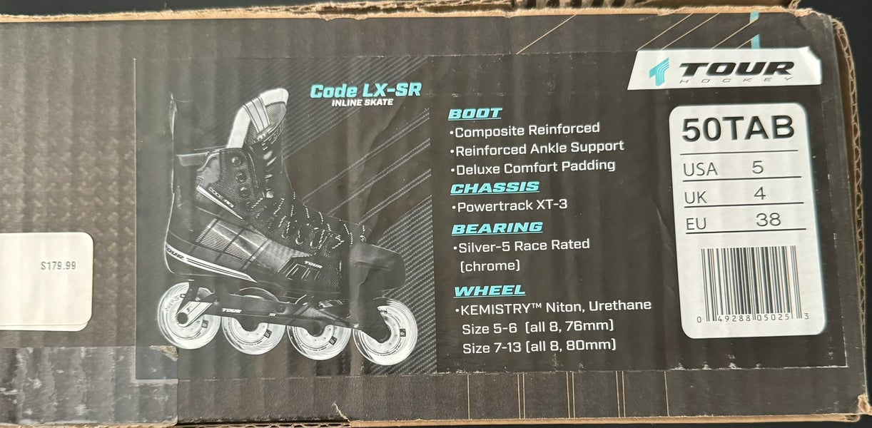 Inline Skates Tour Code LX-SR Size 5 | SidelineSwap | Buy and Sell on ...
