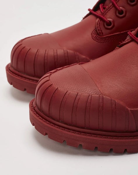 Timberland Bee Line TB0A5ZRY626 Women's 6.5 Red Leather 6-inch Combat ...