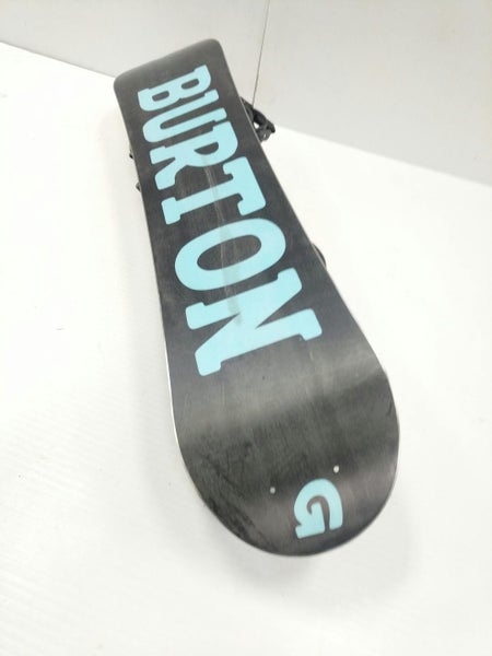 Used Burton Ltr New Matrix Bnd Fits 2-6 110 Cm Boys' Snowboard Combo ...