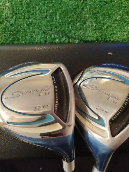 Adams Speedline Ladies F11 5-7 Woods Set Graphite Shafts | SidelineSwap ...