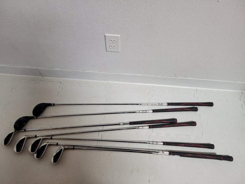 Used Top Flite Iron Set 4h 5h 6-pw Irons 4i-pw Regular Flex Steel Shaft ...