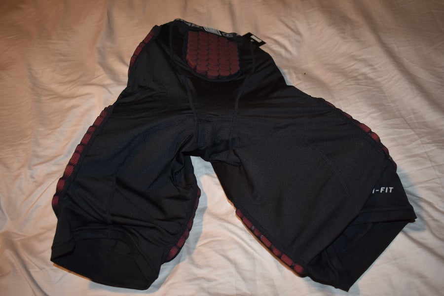 NEW - Nike Pro Combat Hyperstrong Dri-FIT Padded Compress Shorts, Black ...