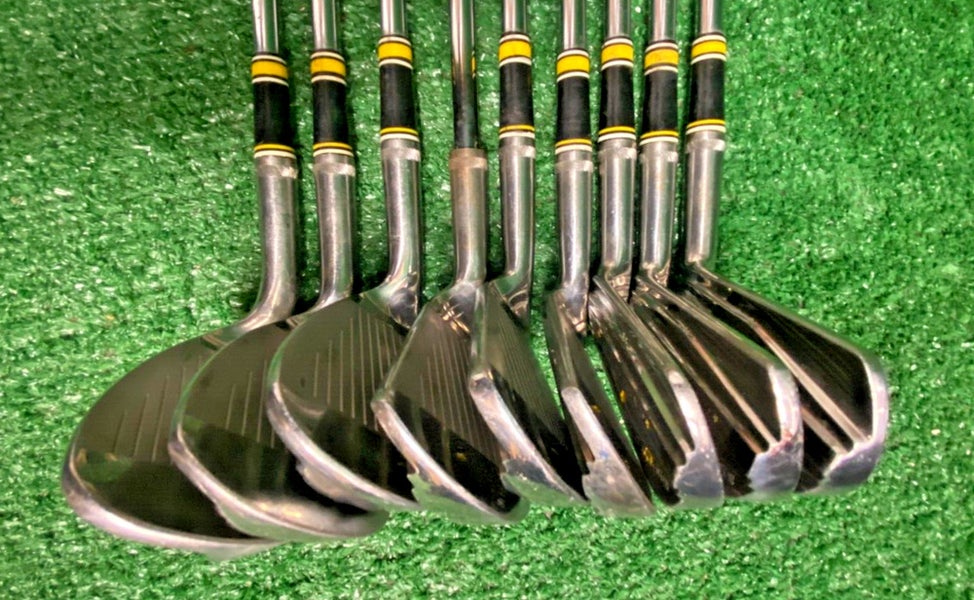 Gary Player Slazenger World Leader Iron Set 2-PW RH Regular Steel 5i 37 ...