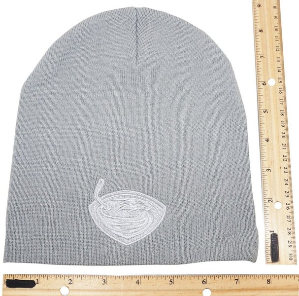 Vintage Atlanta Thrashers Nhl Hockey - Gray Tonal Logo Winter Beanie ...