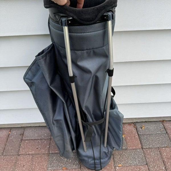 Ping Hoofer Vintage Golf Stand Bag Dual Straps 4 Way Divider Teal Green ...