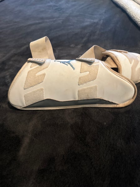 White Used Senior Air Jordan Shin Guards | SidelineSwap | Buy and Sell ...