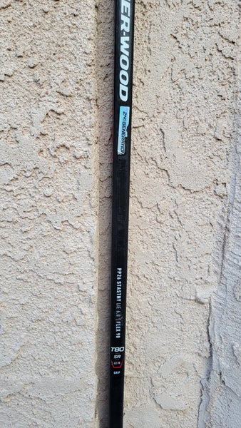 Sherwood T80 2nd Generation Left Handed Stick PP26 Stasny 90 Flex ...