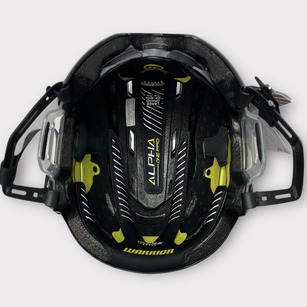 Pro Stock New Warrior Small Alpha One Pro Black Hockey Helmet ...