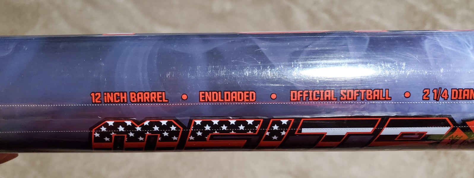 BNIW 220 34/26 Pure Sports Meltron Slowpitch Softball Bat Red Handle ...