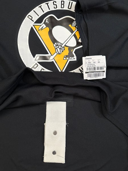 Pittsburgh Penguins Pro Stock Goalie Cut Adidas Hockey Practice Jersey ...