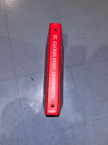 New St. Cloud State Binder | SidelineSwap | Buy and Sell on SidelineSwap