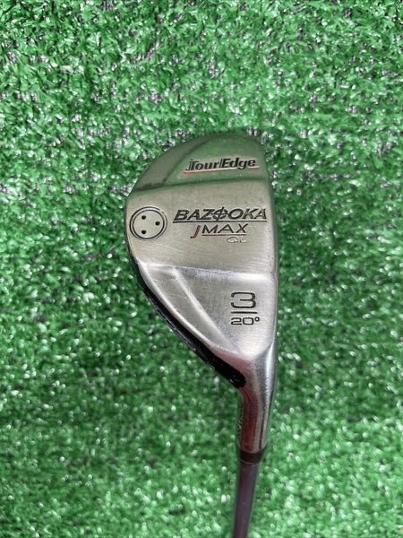 Ladies Tour Edge Bazooka JMAX QL 20° Hybrid 3 Iron Aldila NVS Graphite ...
