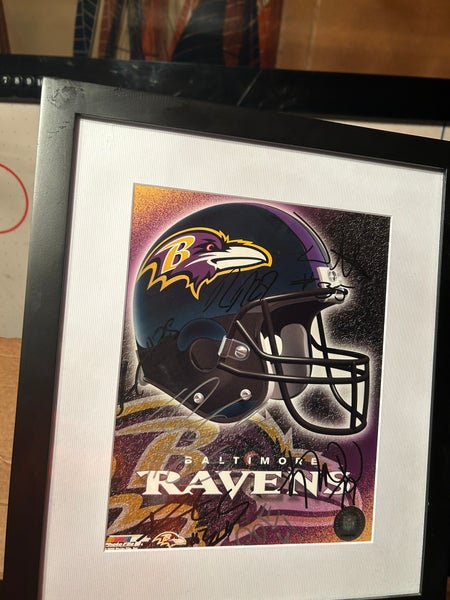 Baltimore Ravens signed team football | SidelineSwap | Buy and Sell on ...