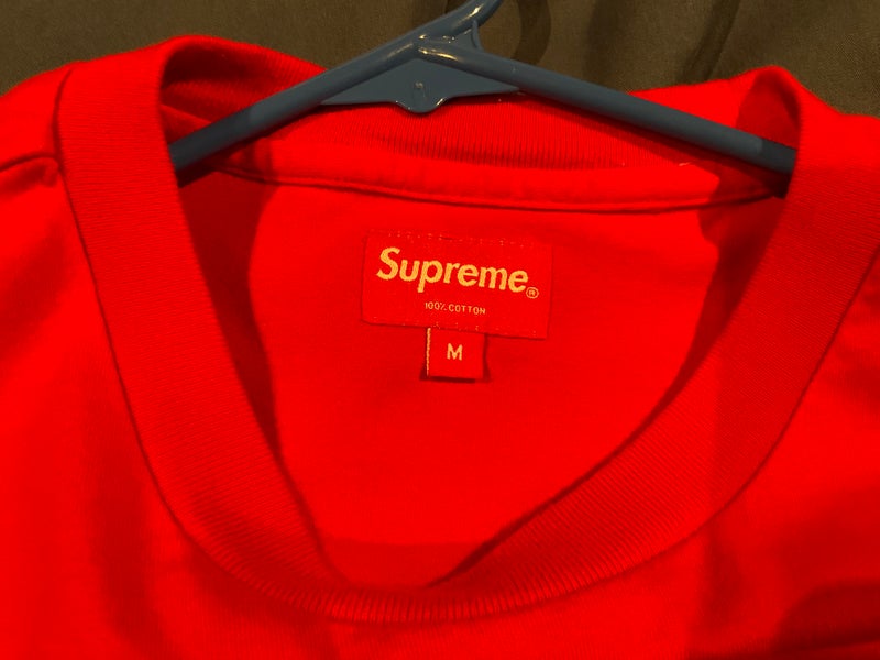 Supreme Small Box Logo Tee Size Large Red | SidelineSwap | Buy and Sell ...