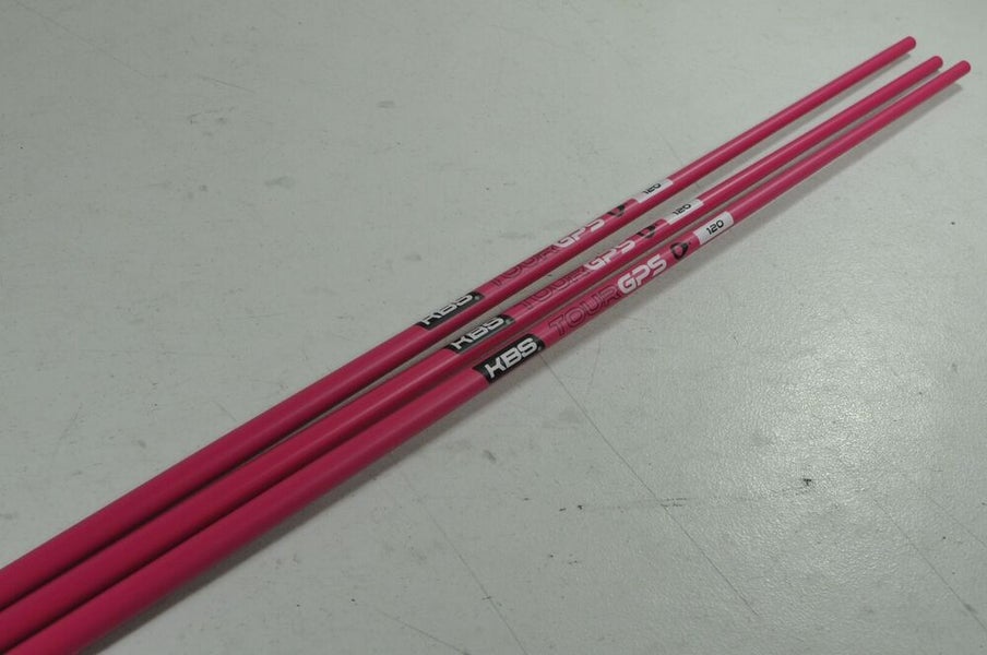 KBS Tour GPS 120 Hot Pink Gloss .370 Graphite Putter Shaft - Brand New ...
