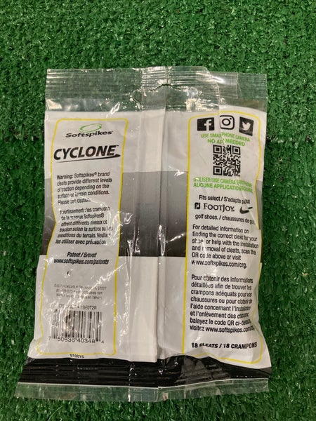 NEW Softspikes Cyclone Fast Twist Replacement Golf Spikes ...