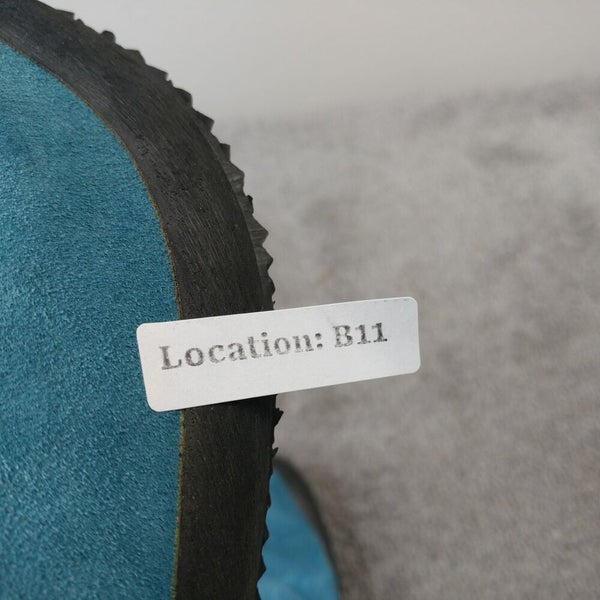 Be Lenka Trailwalker Mens 9 Barefoot Shoes Blue Suede Lace Up Sneakers ...