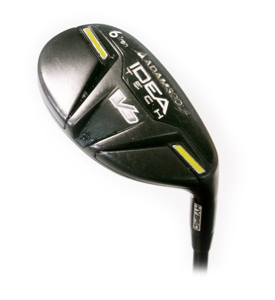 Adams Golf Idea Tech V3 Single 6 Hybrid/Rescue Graphite Regular Flex ...