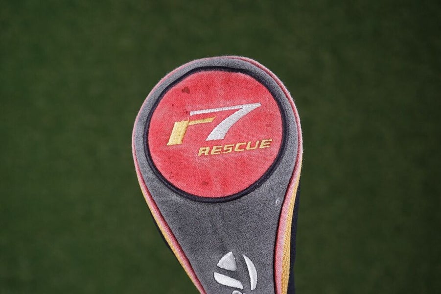 TAYLORMADE R7 HYBRID HEADCOVER, RESCUE CHANGEABLE #'S 2,3,4,5,X BLACK ...