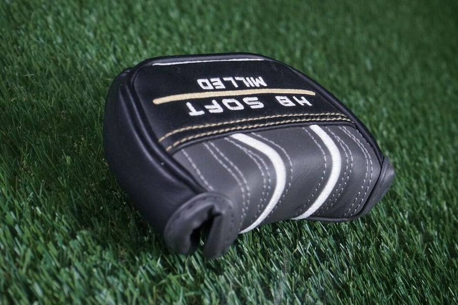 CLEVELAND HUNTINGTON BEACH SOFT MILLED MALLET PUTTER HEADCOVER, BLACK ...