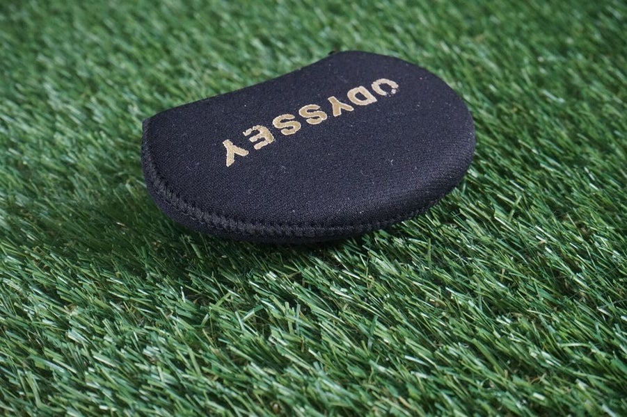 ODYSSEY MALLET PUTTER HEADCOVER VINTAGE , BLACK ~ L@@K!! | SidelineSwap ...